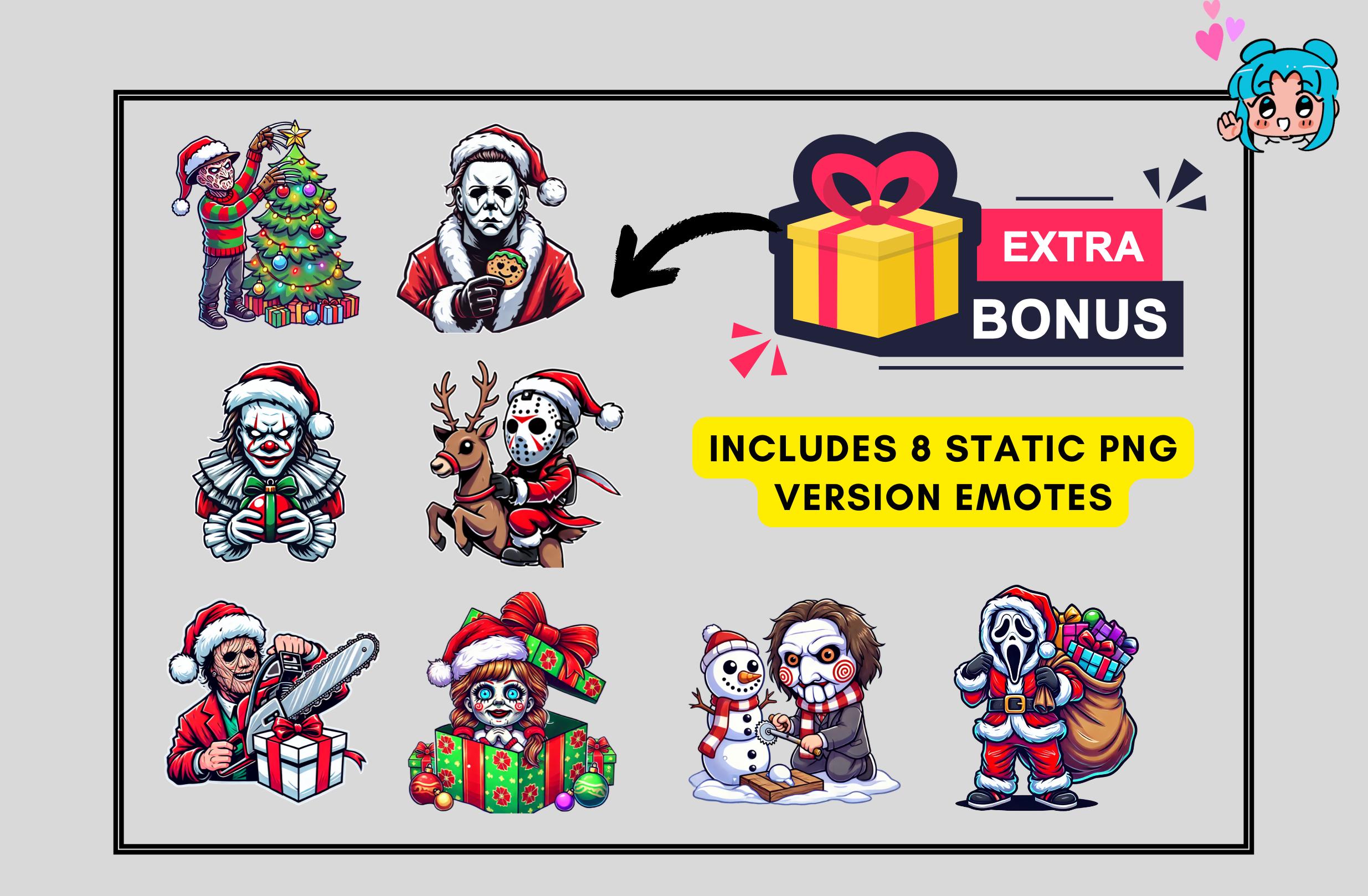 8 Horror Movie Animated Emotes | Animated Twitch Emotes | Animated ...