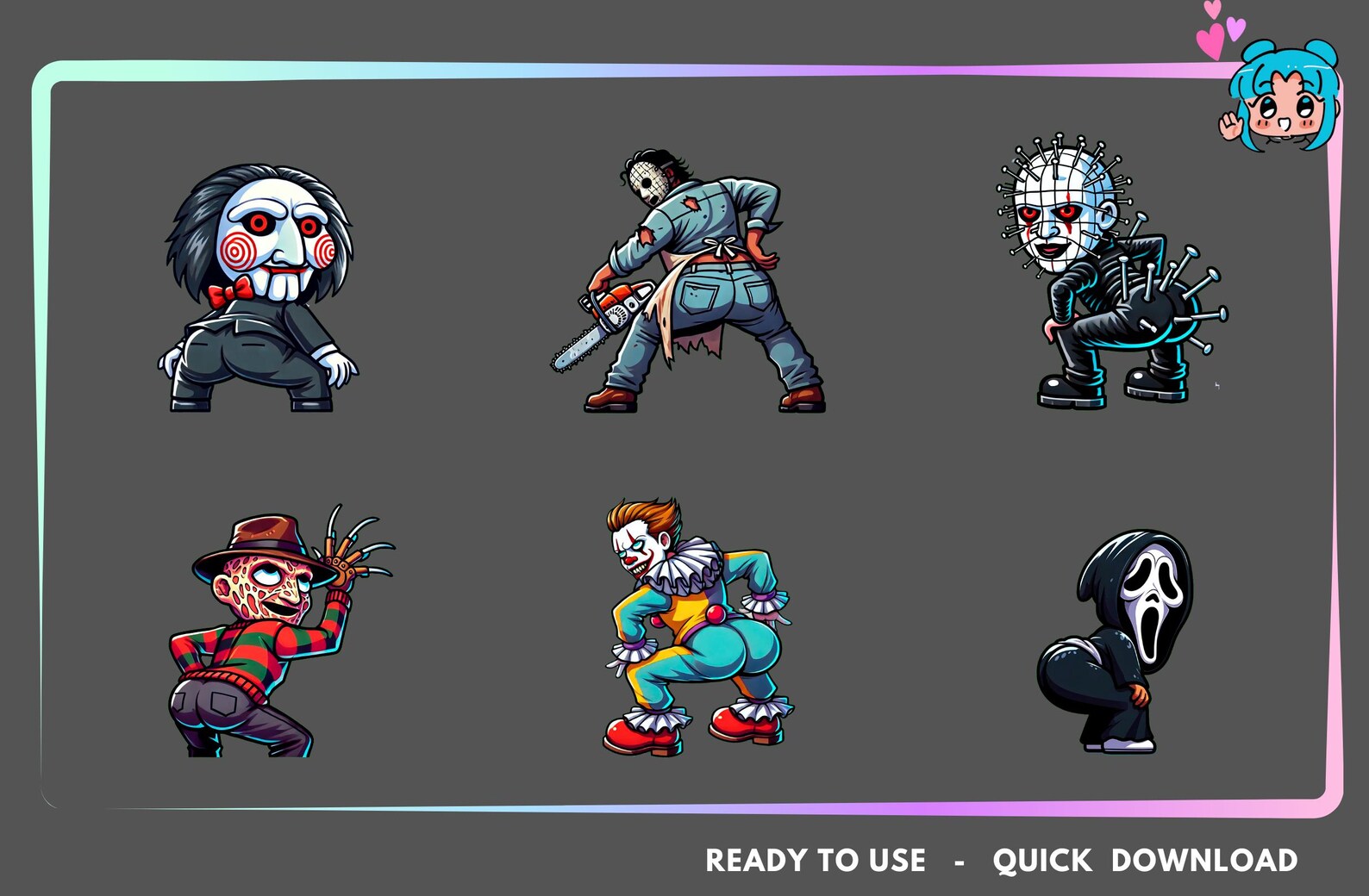 6 Animated Emotes | Twitch Emotes | Twerk Emotes | Animated Emotes ...