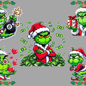 10 Grinch Emotes Animated | Christmas Emotes Twitch | Christmas Emotes ...