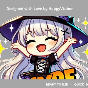 20 Cute Witch Emotes | Twitch Emotes | Halloween Emotes | Witch Emotes ...