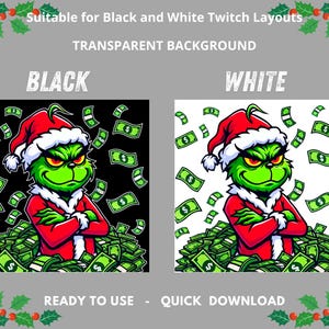 10 Grinch Emotes Animated | Christmas Emotes Twitch | Christmas Emotes ...