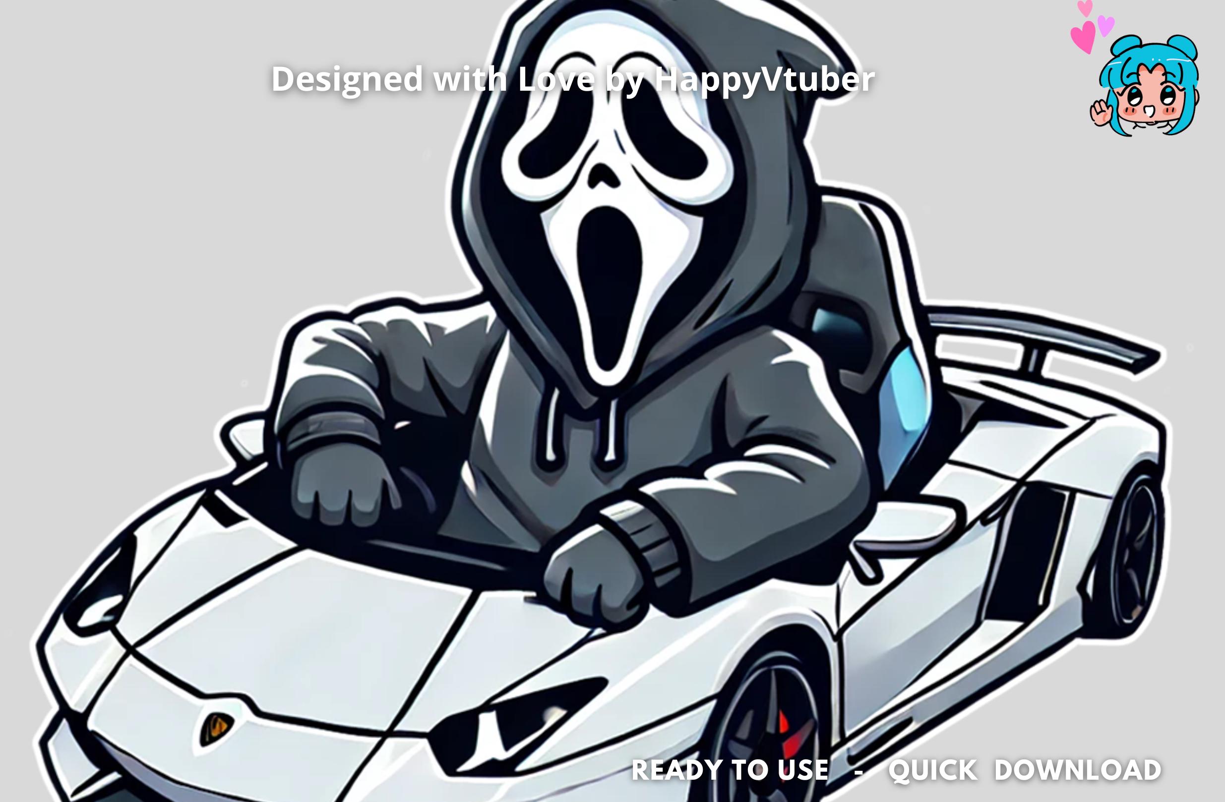 12 Twitch Emotes Animated Ghostface Emotes Horror Movie Emotes Emotes ...