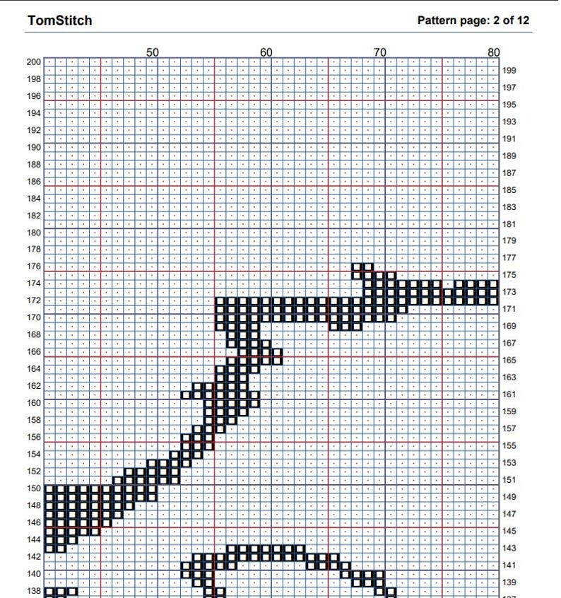 CROCHET! U.S.A. Eagle Crochet Afghan Pattern Graph - Etsy