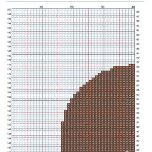 CROCHET! Landscape With Mountains Crochet Afghan Pattern Graph - Etsy