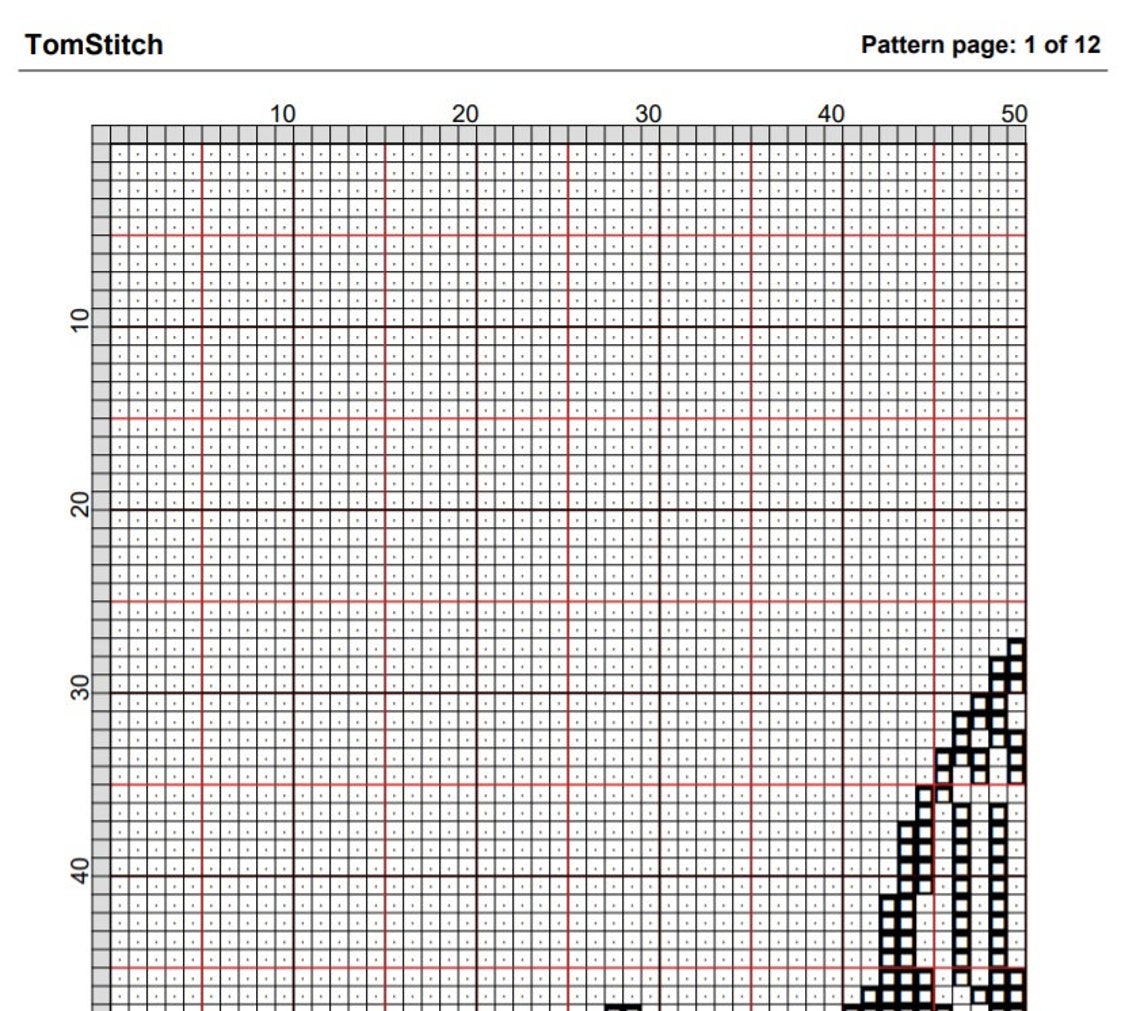 Tribal Scorpion Silhouette Cross Stitch Pattern in Pdf - Etsy