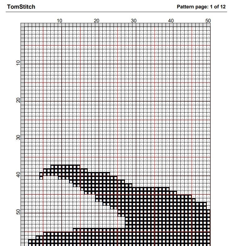 Raven 3 Silhouette Cross Stitch Pattern in Pdf - Etsy