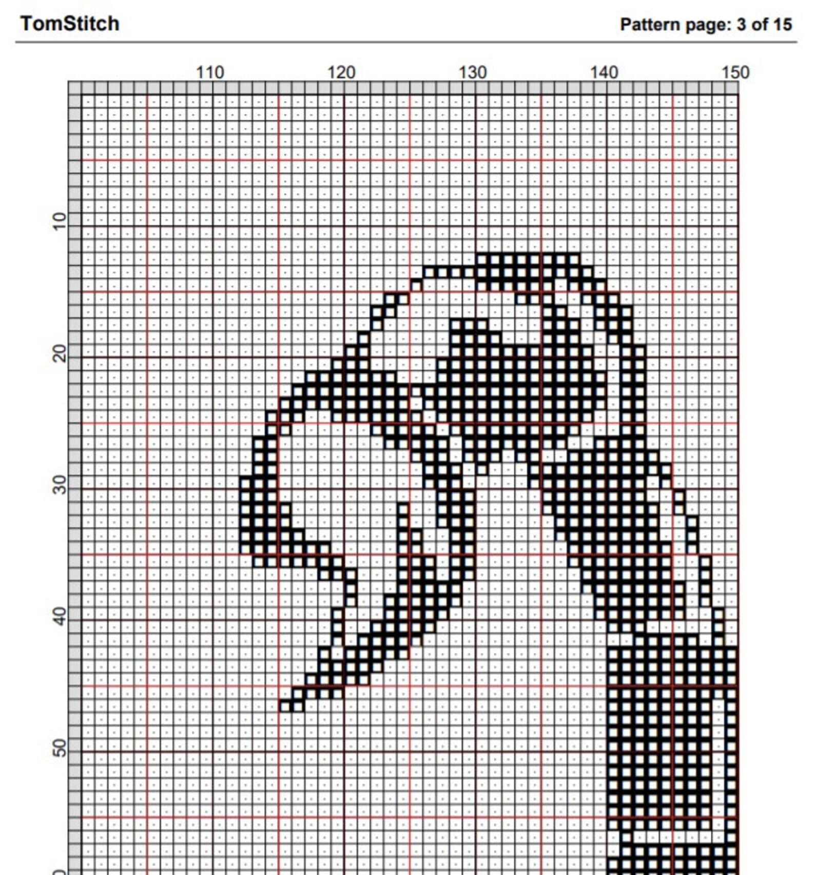 Scorpion Silhouette Cross Stitch Pattern in Pdf - Etsy