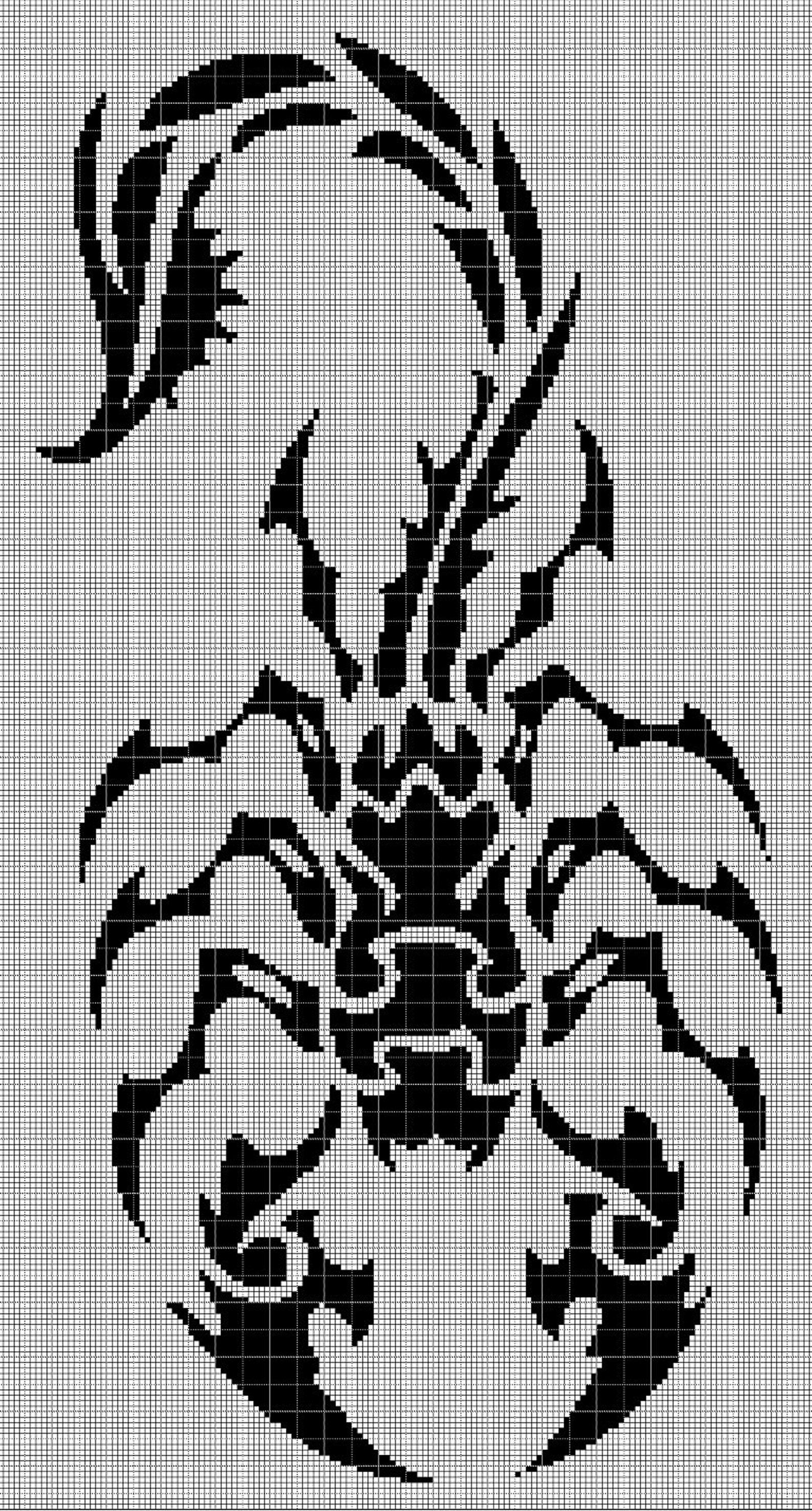 Scorpion 2 Silhouette Cross Stitch Pattern in Pdf - Etsy