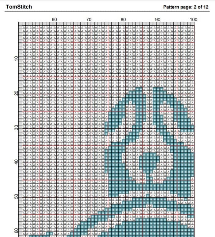 Hawaiian Turtle Silhouette Cross Stitch Pattern in Pdf - Etsy