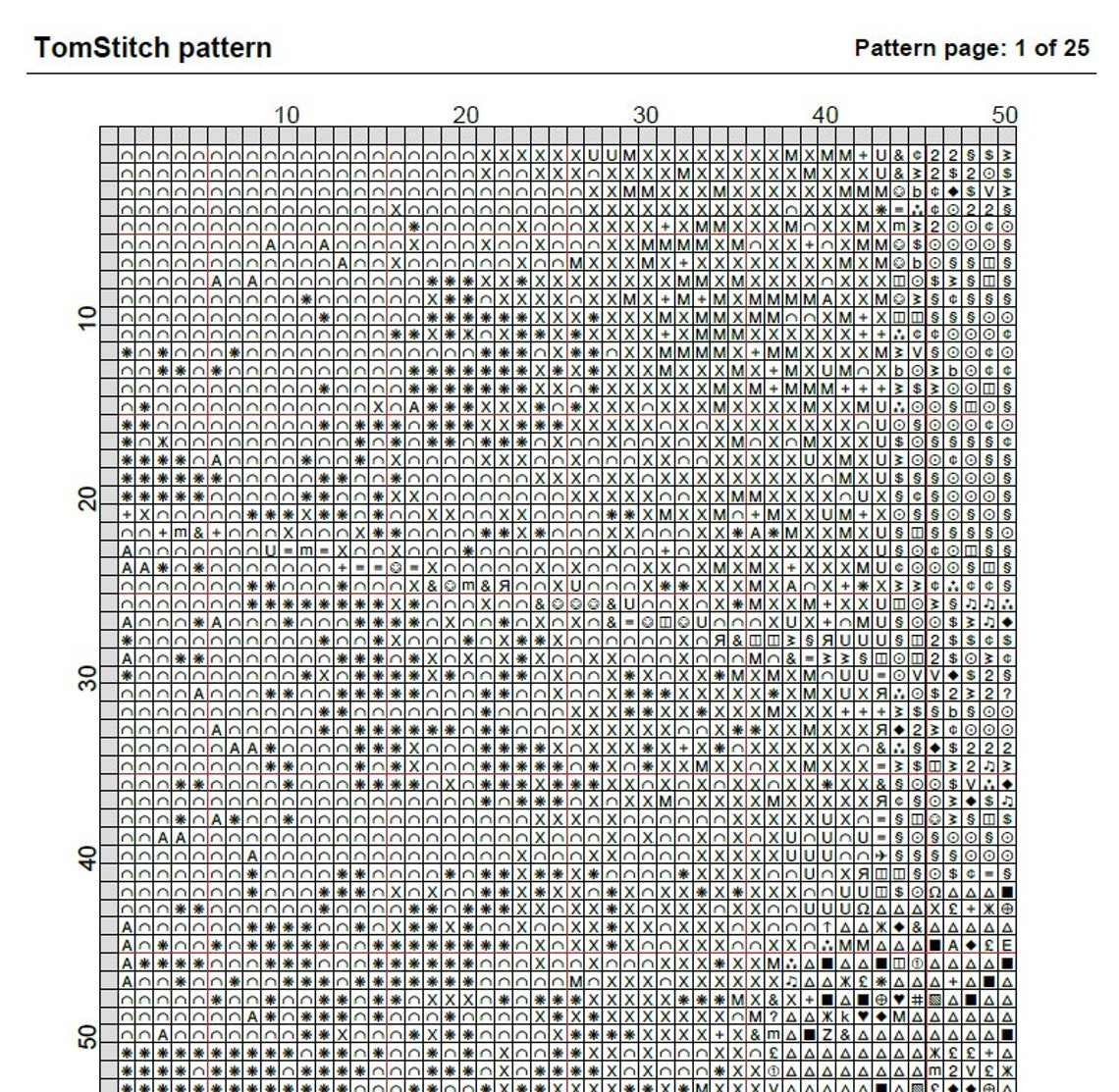 Crusader 3 Cross Stitch Pattern in Pdf DMC - Etsy