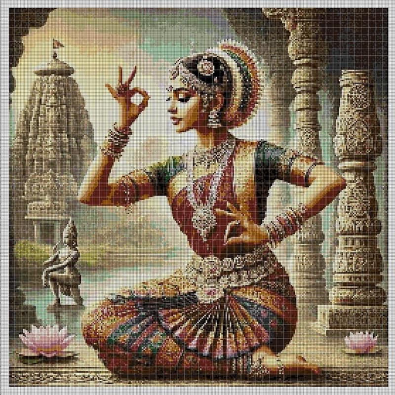 Indian Cross Stitch - Etsy