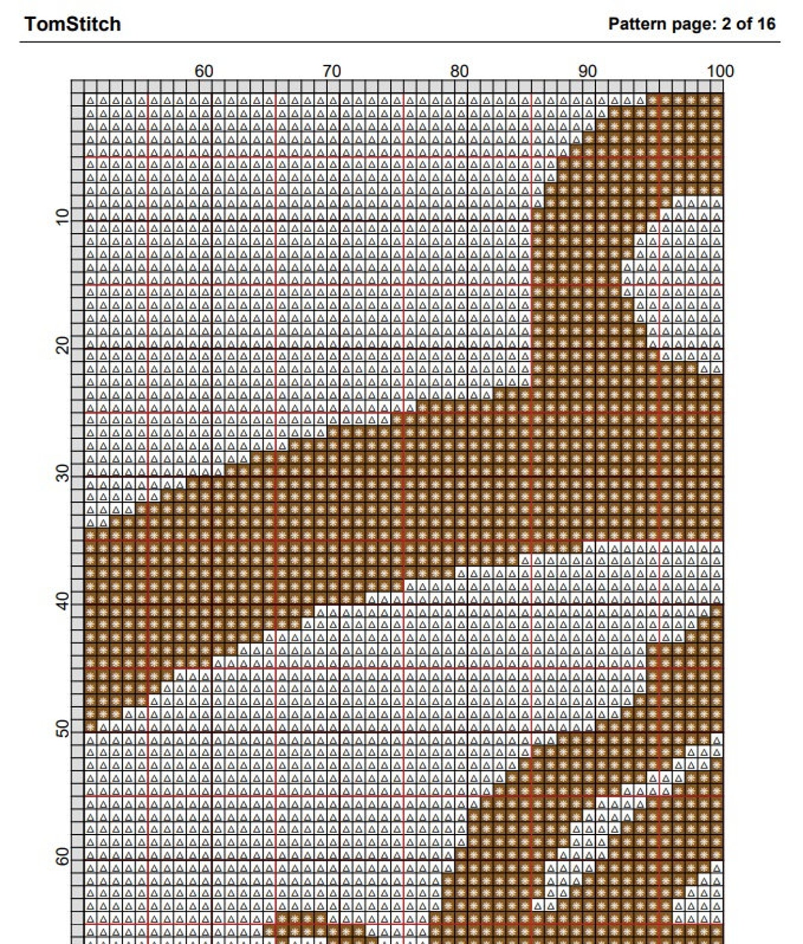 Rudolph Silhouette Cross Stitch Pattern in Pdf - Etsy