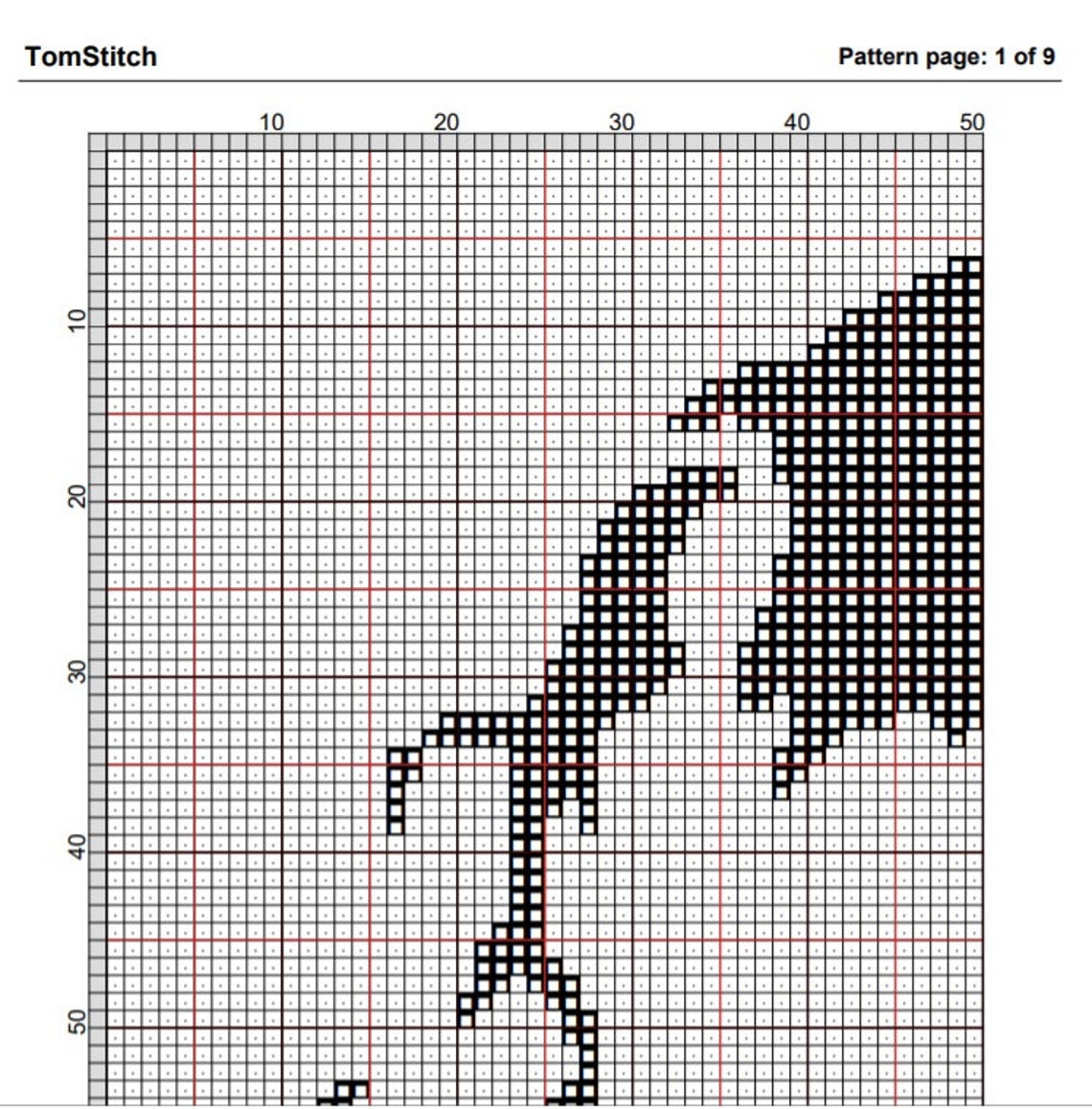Michael Jackson Silhouette Cross Stitch Pattern in Pdf - Etsy