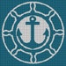 Anchor 2 Silhouette Cross Stitch Pattern in Pdf - Etsy