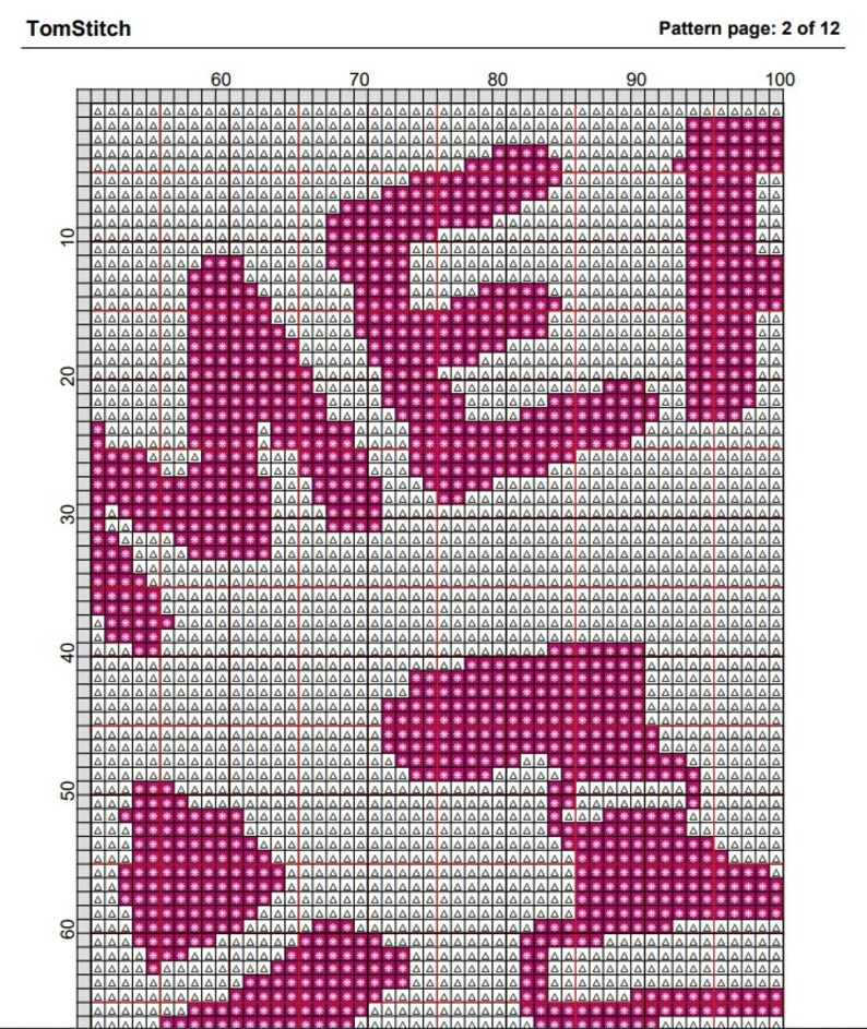 Merry Christmas 2 Silhouette Cross Stitch Pattern in Pdf - Etsy