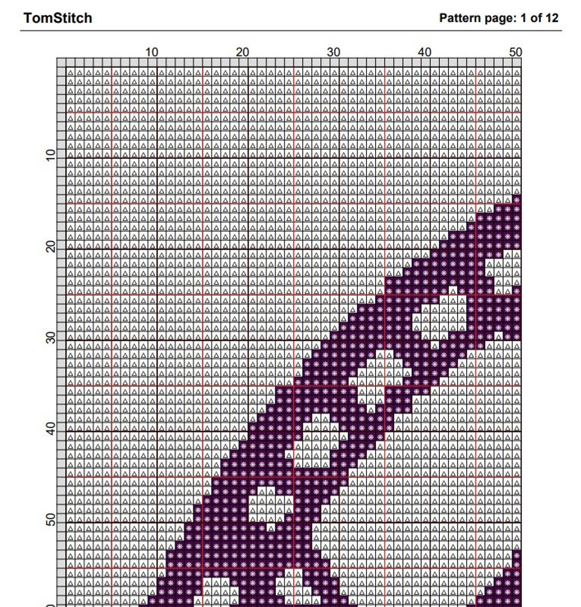 Clock Silhouette Cross Stitch Pattern in Pdf - Etsy