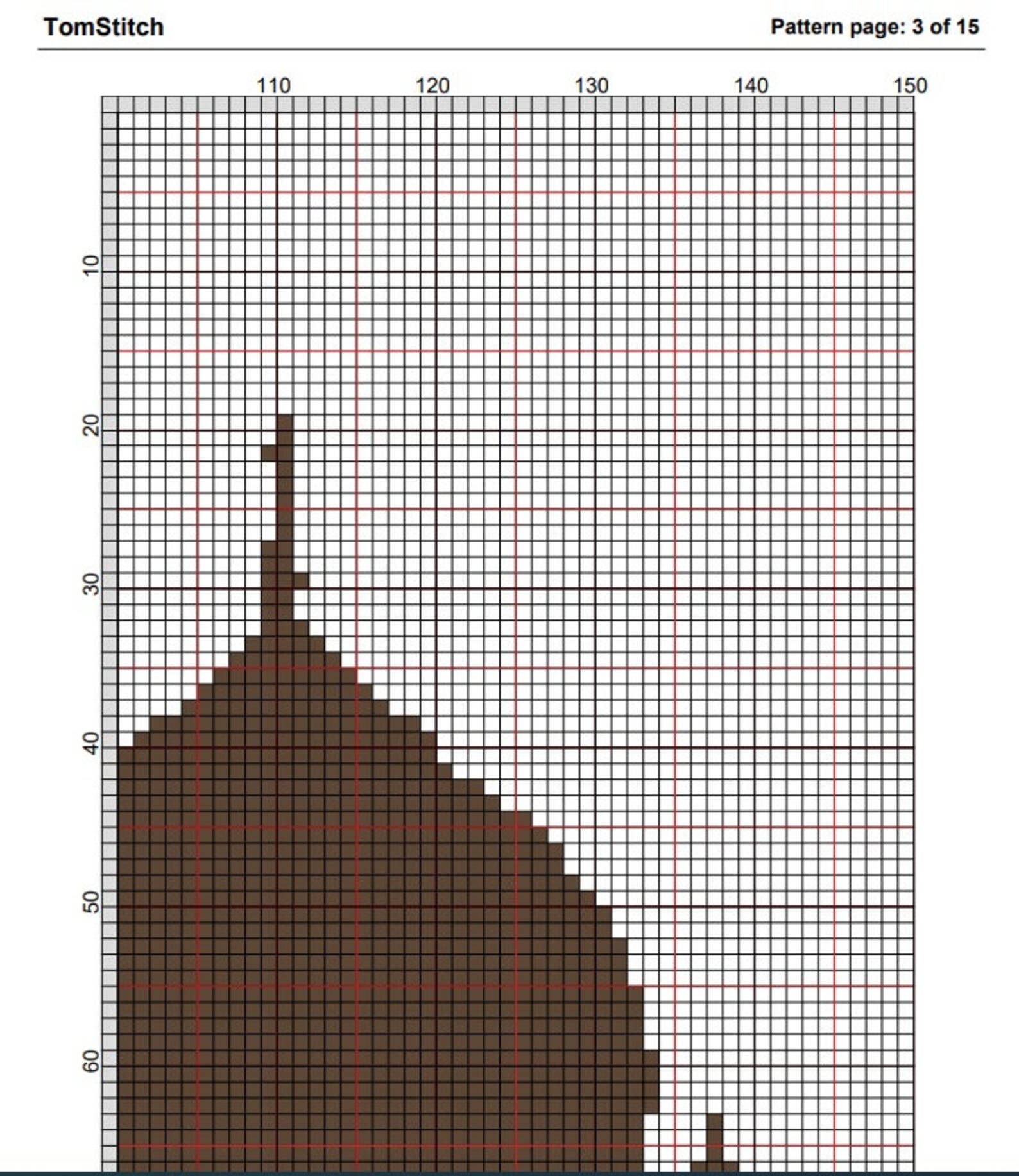 Taj-mahal Silhouette Cross Stitch Pattern in Pdf - Etsy