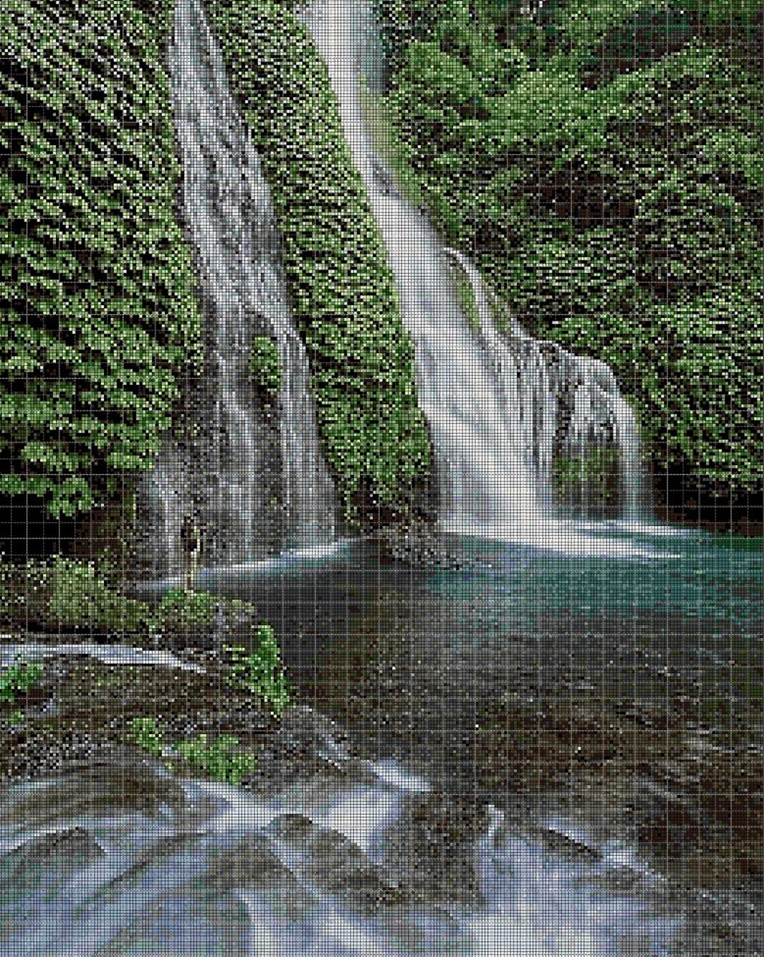 Bali, Indonesia Cross Stitch Pattern in Pdf DMC - Etsy