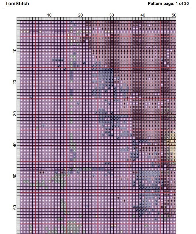 Royal Bodyguard Cross Stitch Pattern in Pdf DMC - Etsy