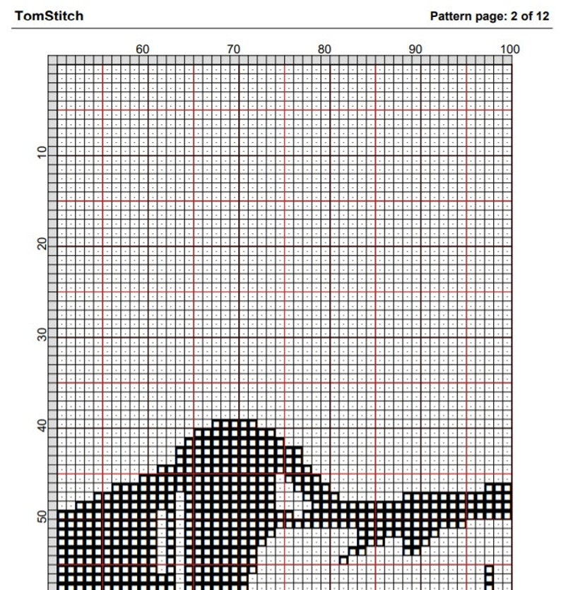 Jack Russel Dog Silhouette Cross Stitch Pattern in Pdf - Etsy