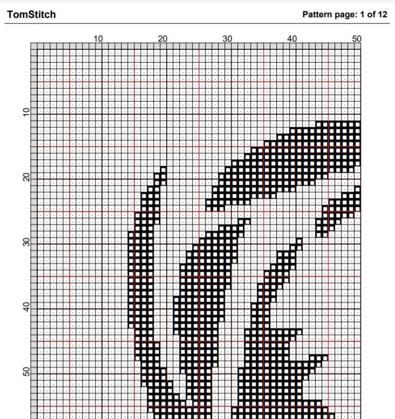 Scorpion 2 Silhouette Cross Stitch Pattern in Pdf - Etsy
