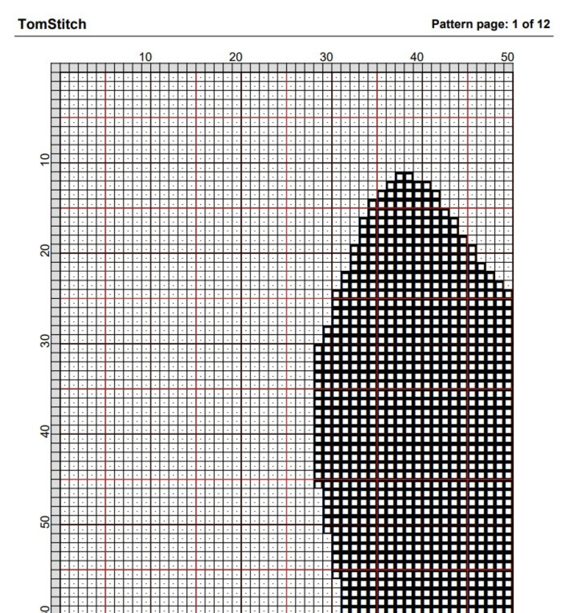 Border Collie Head Silhouette Cross Stitch Pattern in Pdf - Etsy