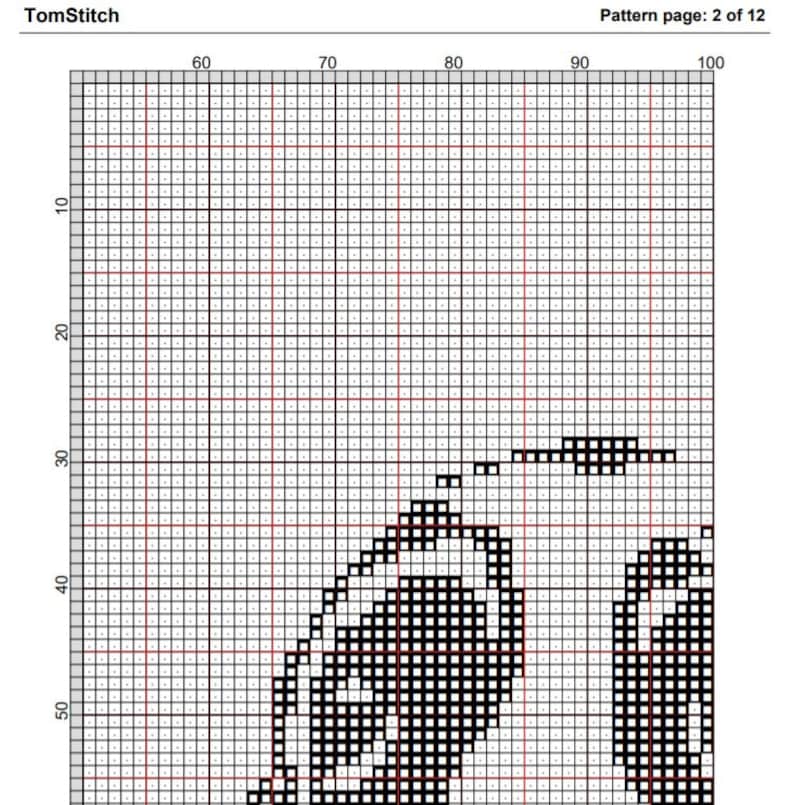 Basset Hound Silhouette Cross Stitch Pattern in Pdf - Etsy