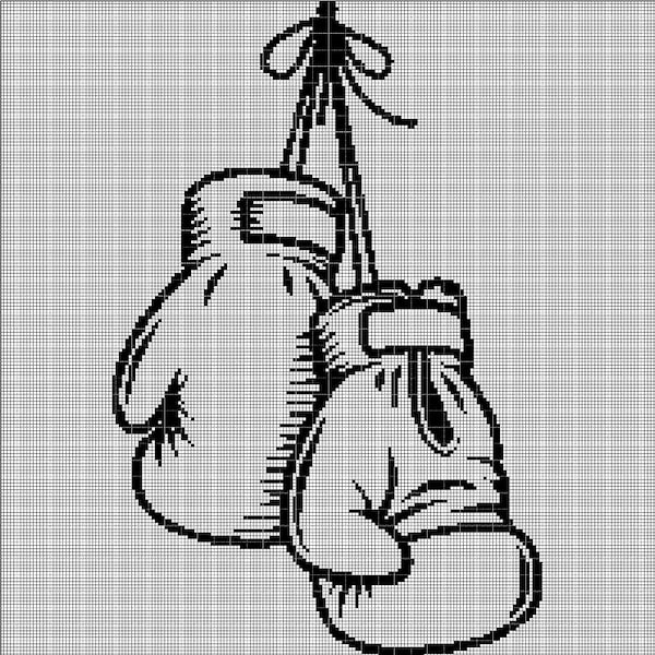 Boxing Cross Stitch - Etsy