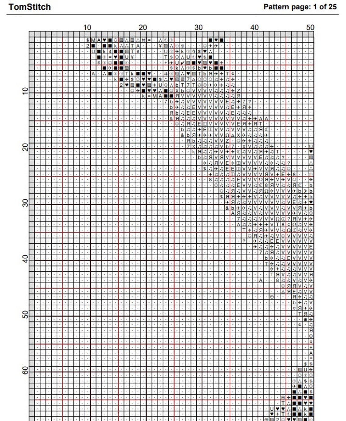 Crusaders Cross Stitch Pattern in Pdf DMC - Etsy