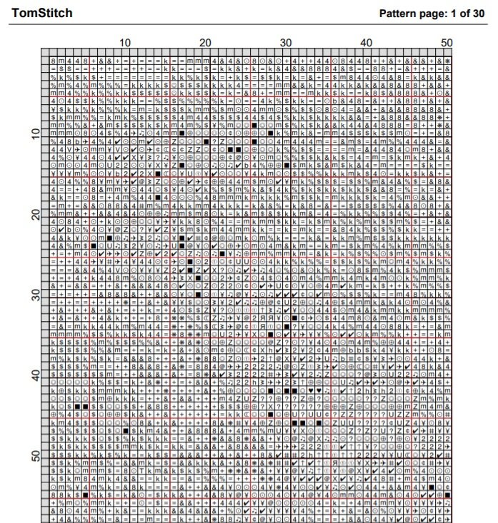 Creek Cross Stitch Pattern in Pdf DMC - Etsy Canada