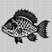 CROCHET! Fish 2 Crochet Afghan Pattern Graph - Etsy