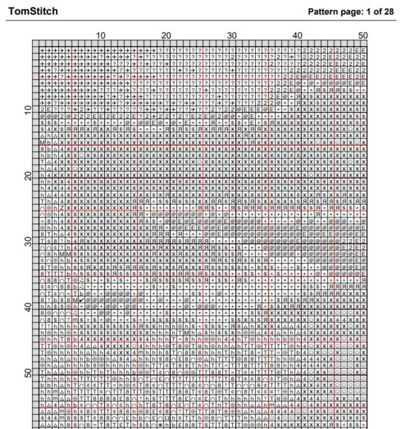 Train Cross Stitch Pattern in Pdf DMC - Etsy