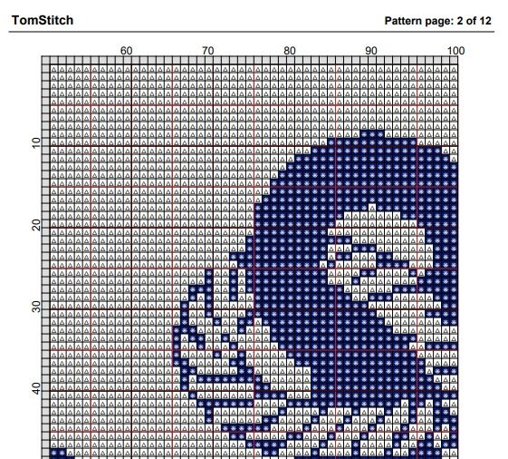 Anchor Silhouette Cross Stitch Pattern in Pdf - Etsy