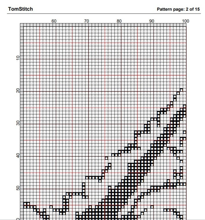 Monster Claw Silhouette Cross Stitch Pattern in Pdf - Etsy
