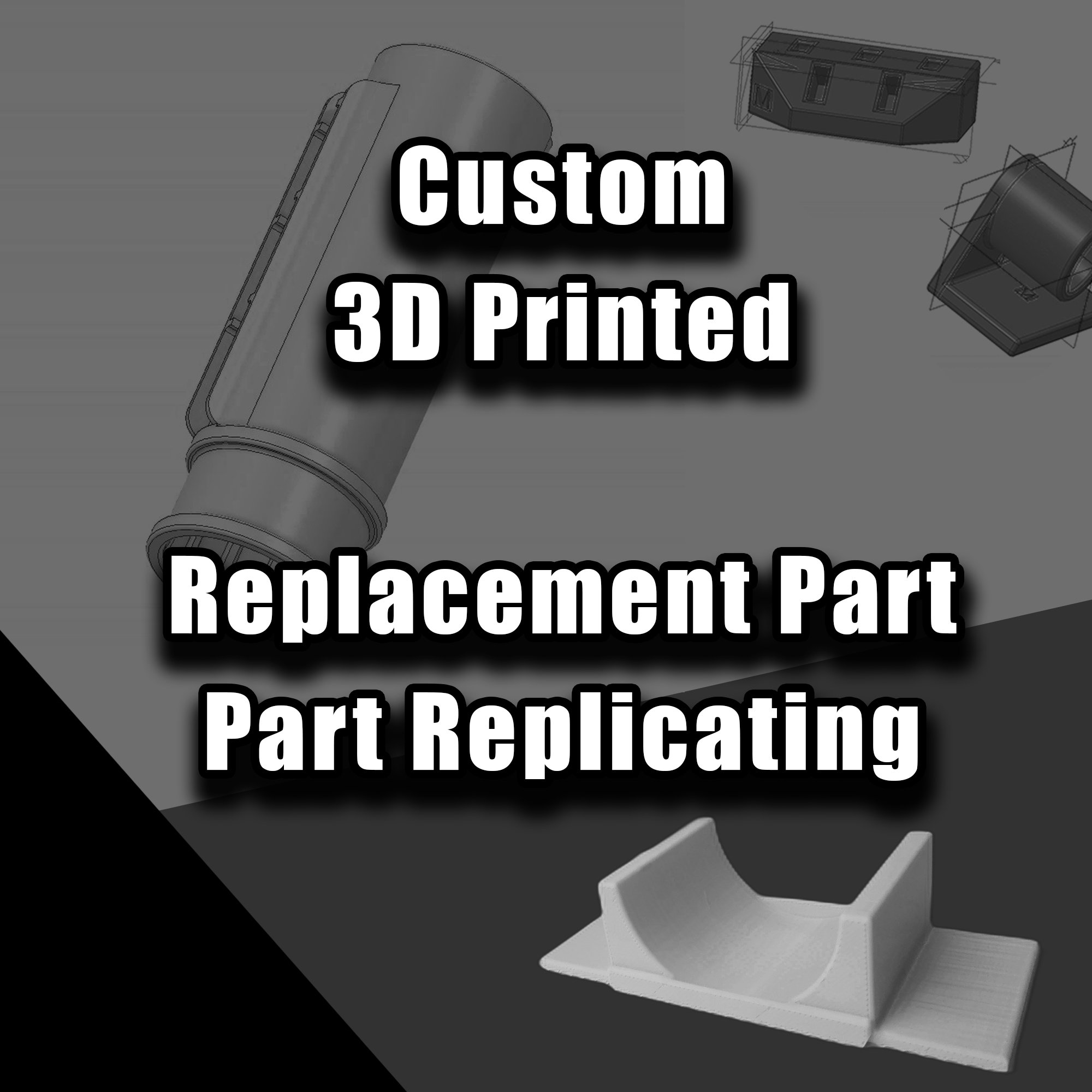 Custom 3D Printing & 3D Modeling, Replacement Part, Part Replicating - Etsy