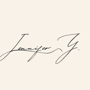 Custom Signature Design for Gentlemen and Ladies, Custom Designed ...