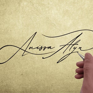 Custom Business Signature, Hand Drawn Signature Design, Custom ...