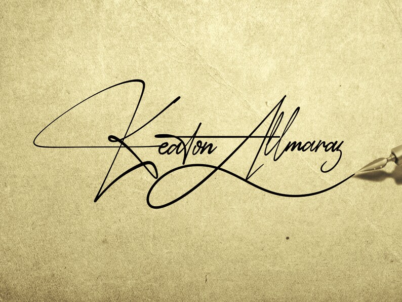 Custom Signature Custom Designed Business Signature Custom - Etsy