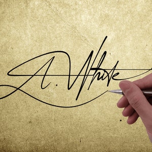 Custom Business Signature, Hand Drawn Signature Design, Custom ...