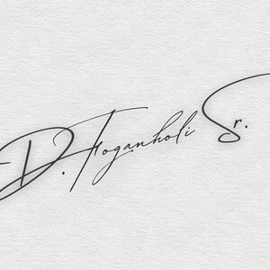 Personalized Signature, Long Tail Signature for You, Custom Signature ...