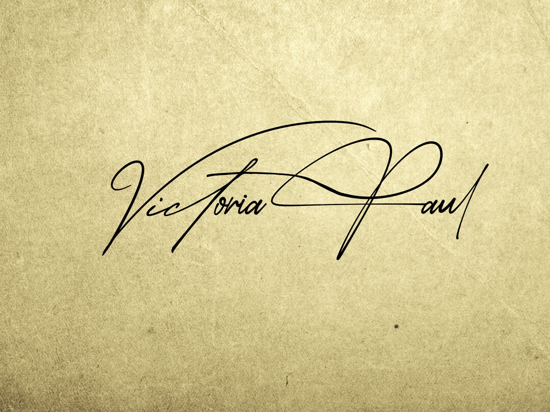 Custom Business Signature, Custom Designed Signature Design, Custom ...