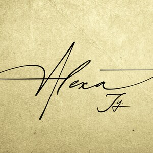 Custom Business Signature, Hand Drawn Signature Design, Custom ...