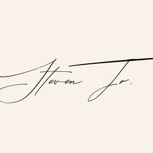 Custom Signature Design for Gentlemen and Ladies, Custom Designed ...