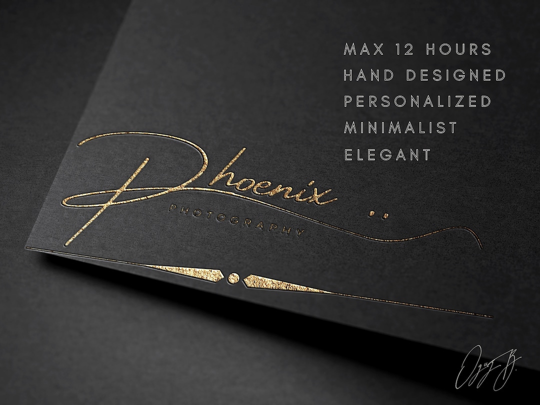 Custom Signature Logo Signature Logo Design Handdesign - Etsy