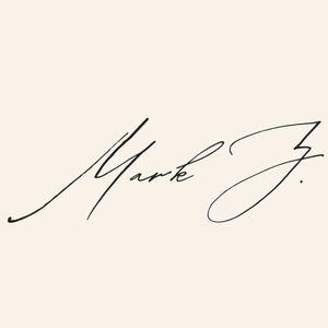 Personalized Signature, Long Tail Signature for You, Custom Signature ...