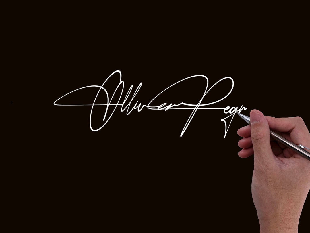Business Signature, Custom Designed Signature Design, Custom Signature ...