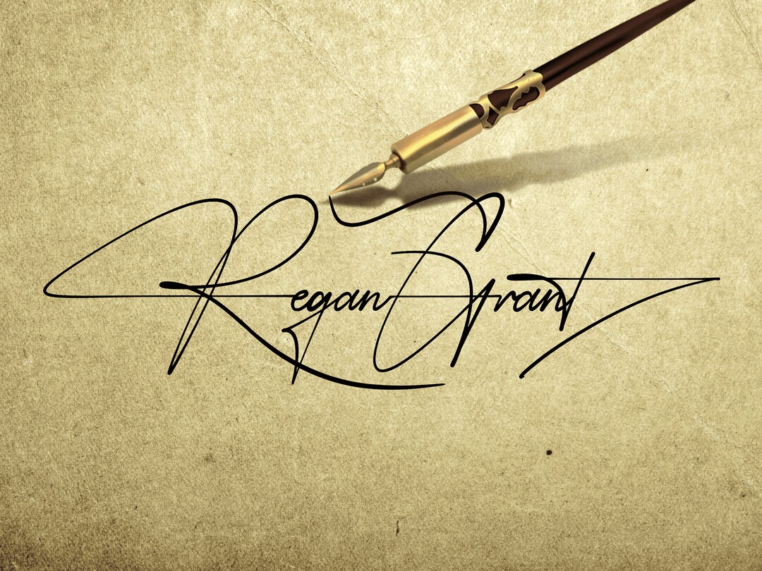 Custom Business Signature, Hand Drawn Signature Design, Custom ...