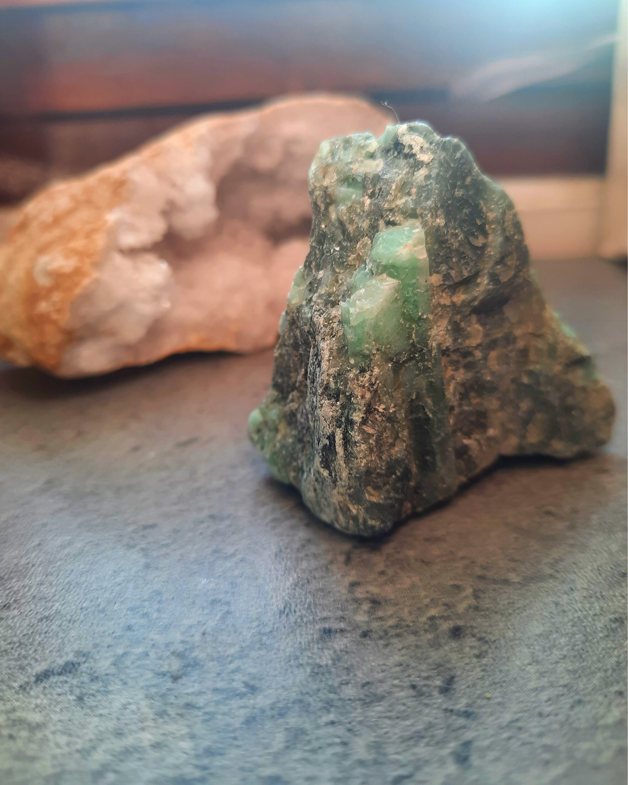 Emerald From Brazil Rough Stone M - Etsy