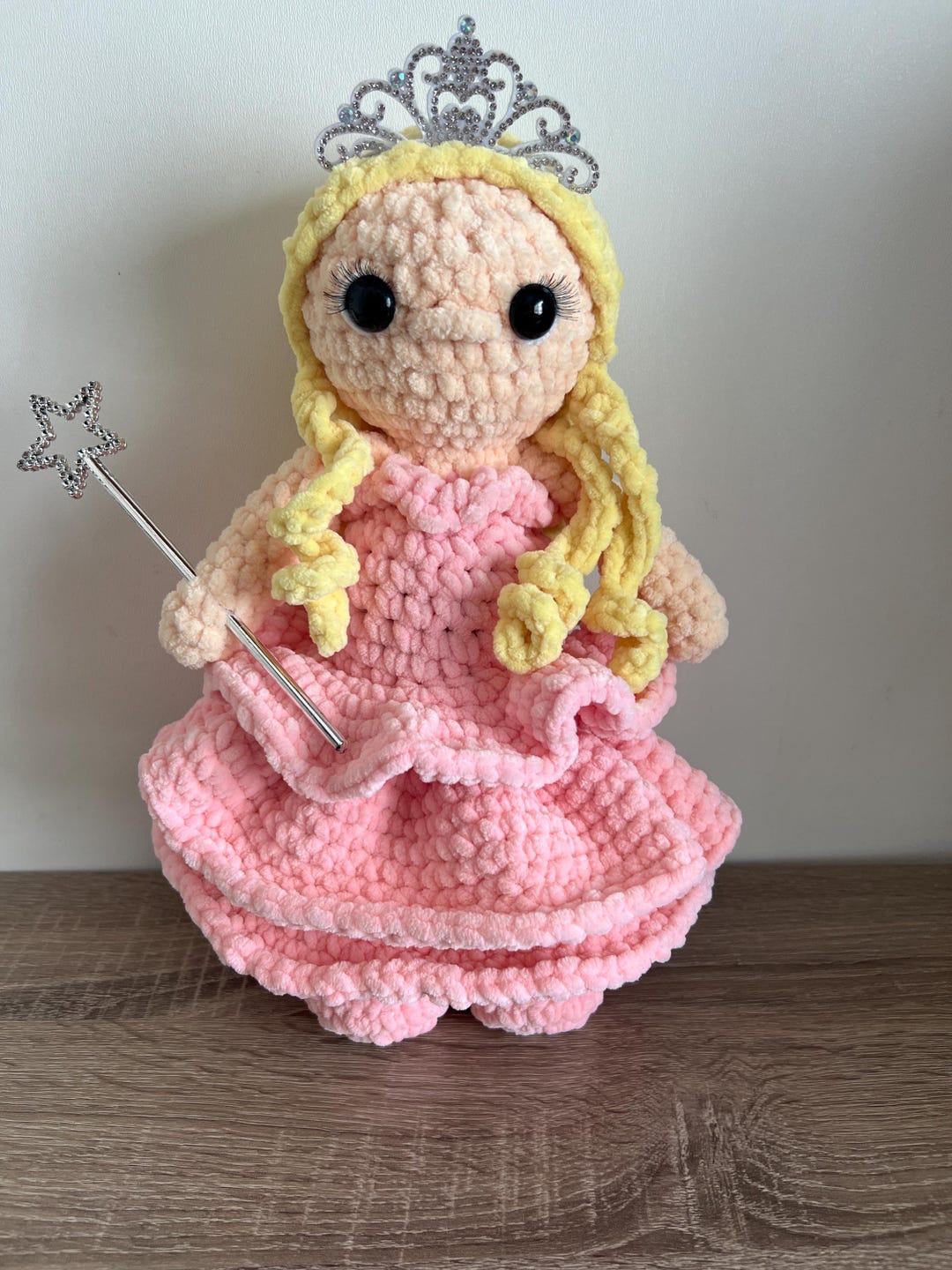 Handmade Crochet Glinda From Wicked Doll - Etsy