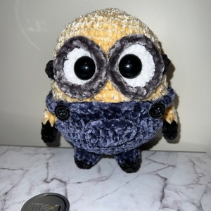 Handmade Crochet Minion Plush - Etsy